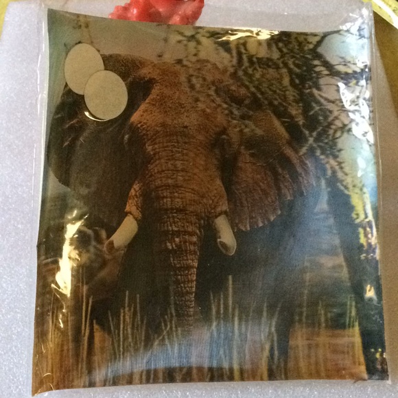 Vintage | Jewelry | Good Luck Elephants Card | Poshmark